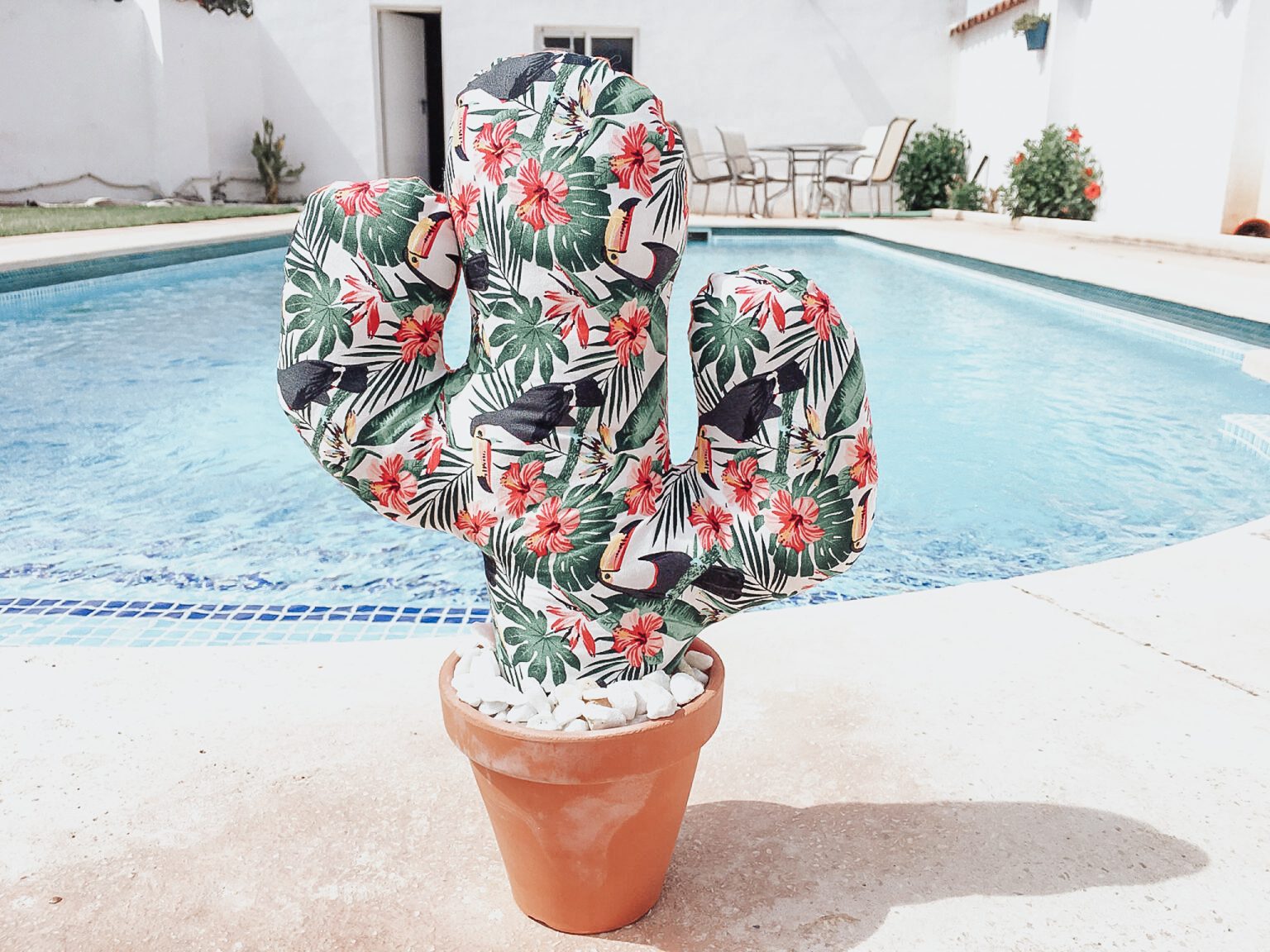 Craft Your Own Fabric Cactus in a Stylish Terracotta Pot