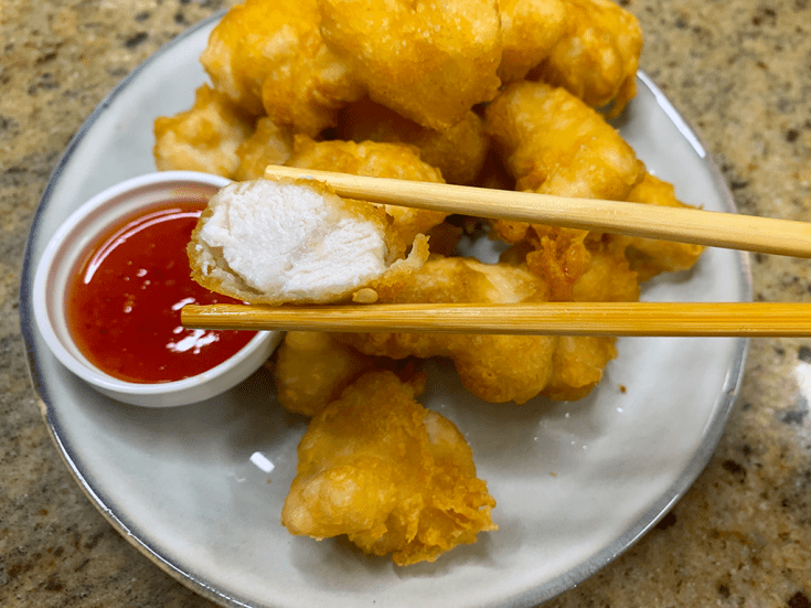 Easy Takeaway Style Sweet and Sour Chinese Chicken Balls